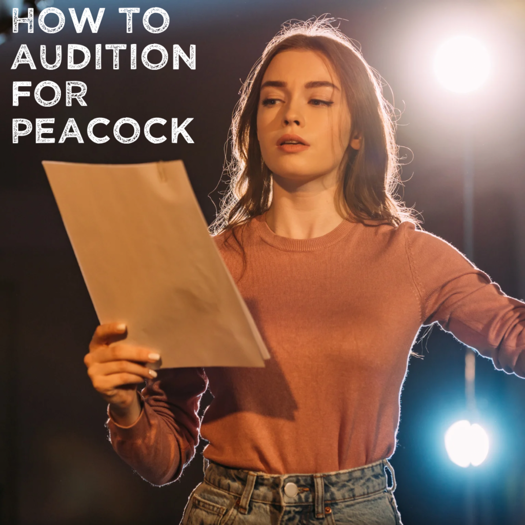 How to Audition for Peacock | Anthony Meindl's Actor Workshop